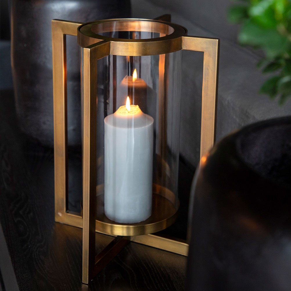 Artwood Verano Ljuslykta Stor Brass Antique | Köp från Hulténs