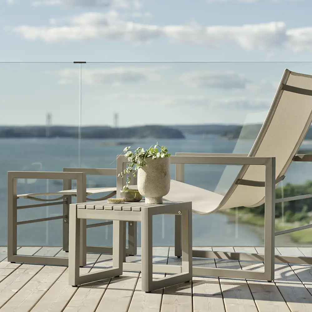 Vevi sidobord khaki Brafab | Köp dina utemöbler från Hulténs