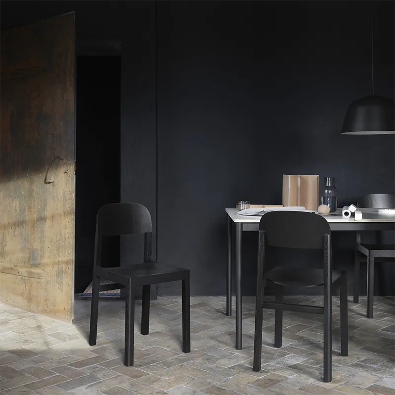 Muuto Workshop stol - Black | Köp från Hulténs