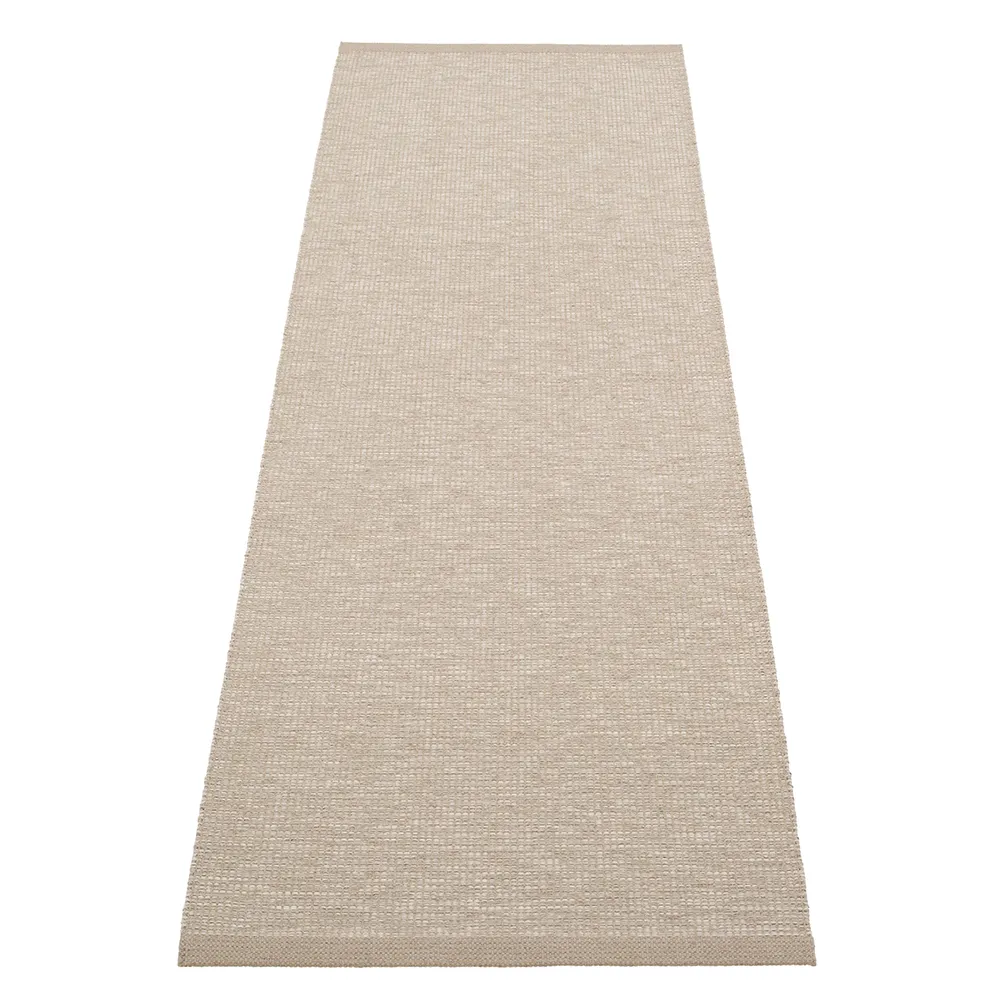 Pappelina Sam matta 70 x 225 cm Dark Linen/Linen | Köp från Hulténs