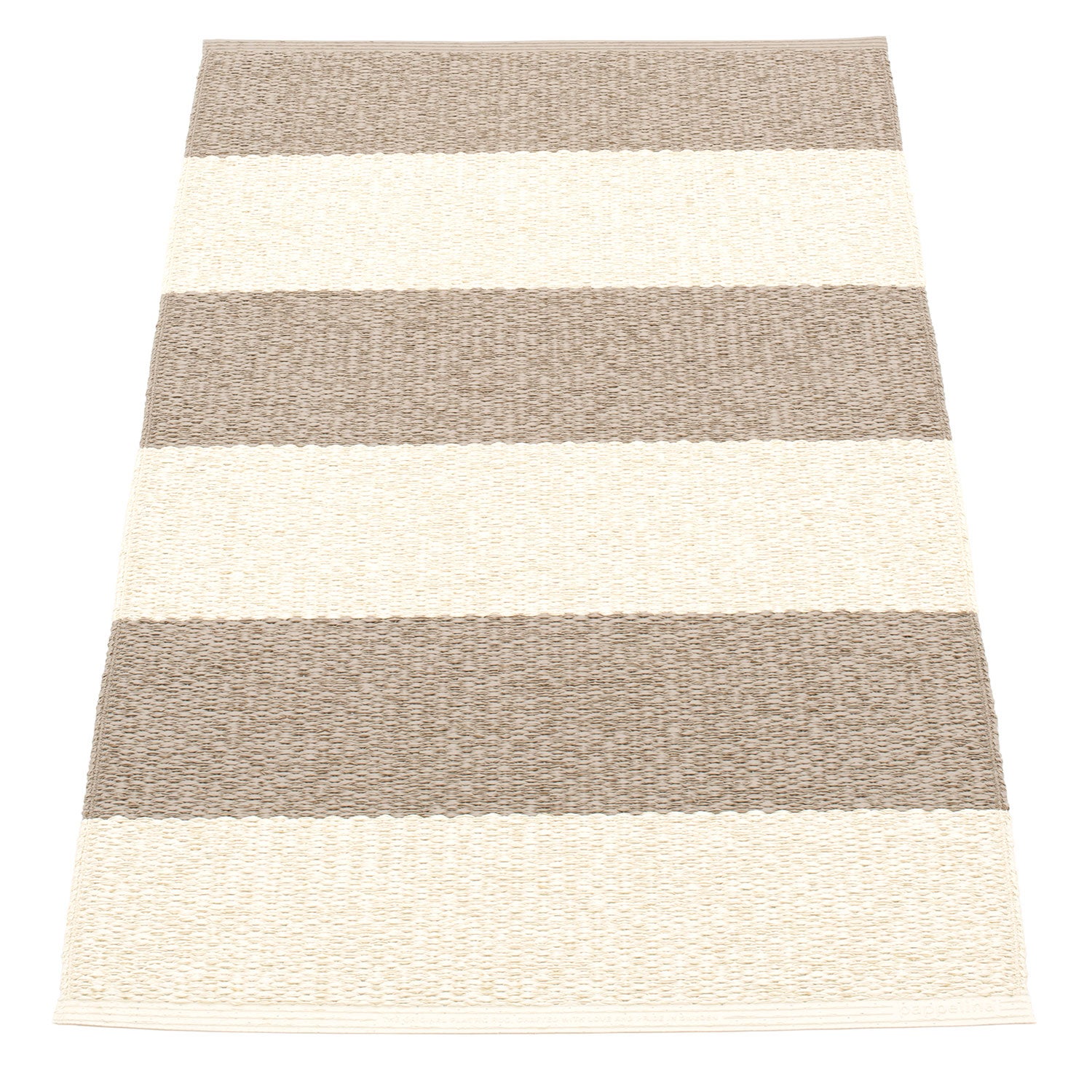 Pappelina Bob matta 70x120 cm mud / vanilla | Köp mattan från Hulténs